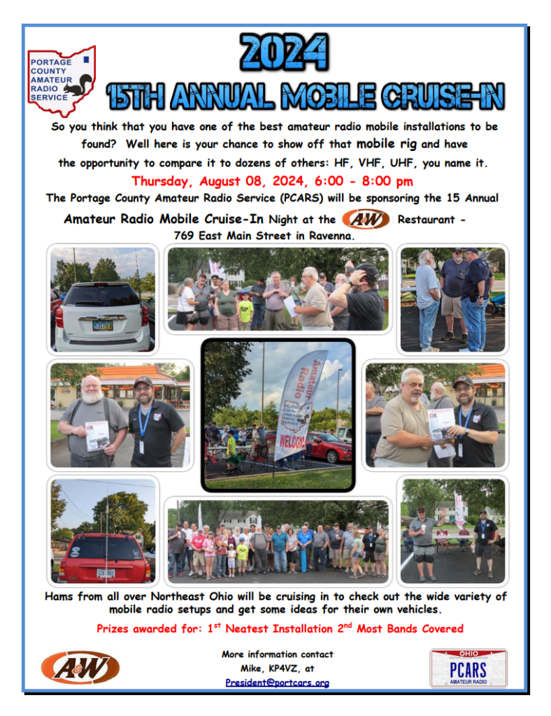 PCARS Ham Radio Cruise-In | PCARS (K8BF)